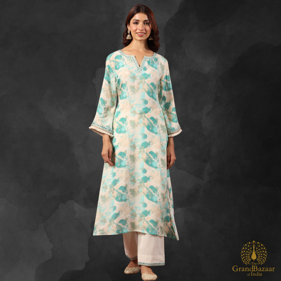 Stylish Ethnic Kurtis for Women – The Grand Bazaar of India | Online